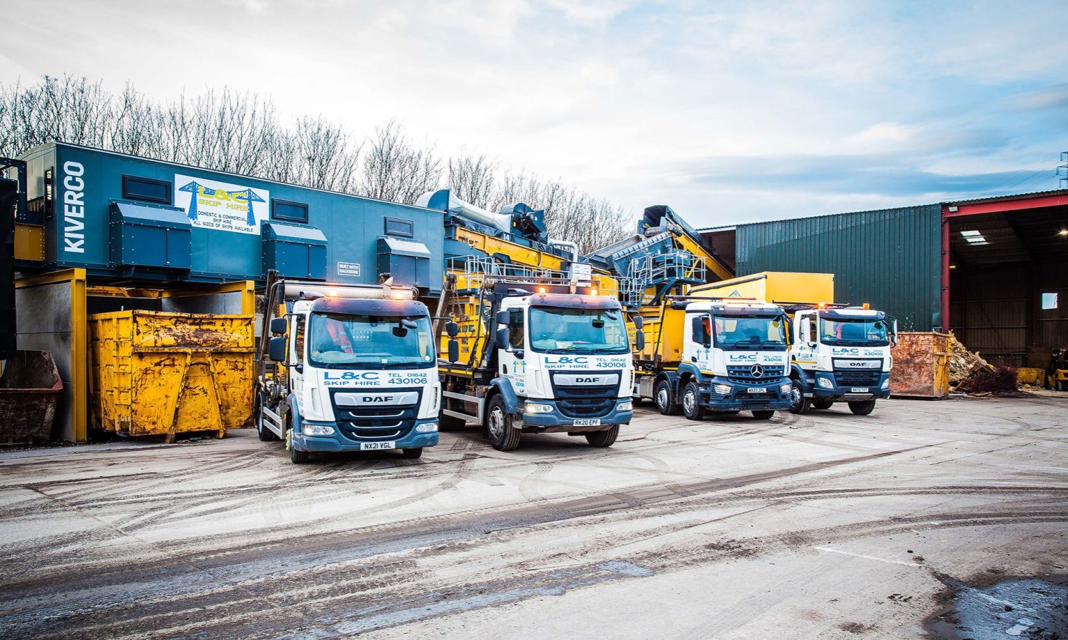 Skip Sizes - L&C Skip Hire
